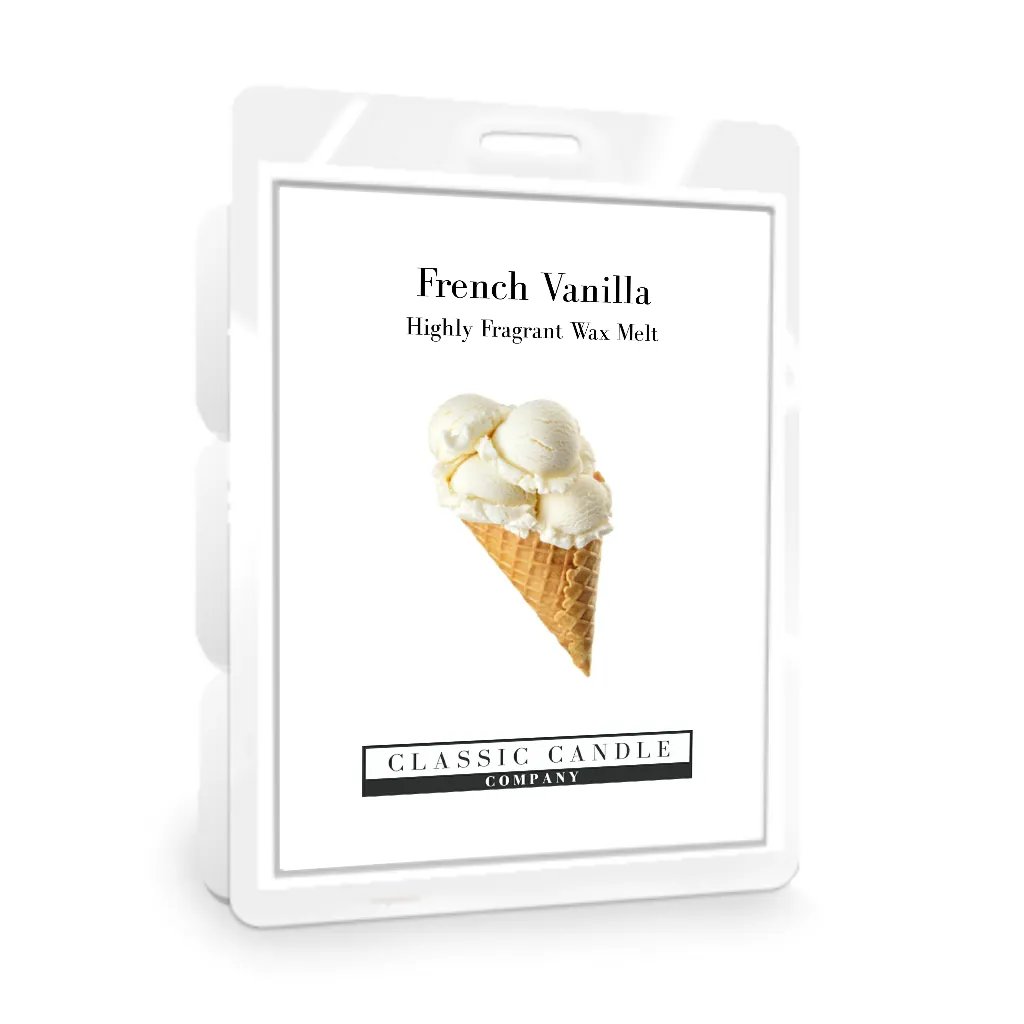 French Vanilla Wax Melt | Classic Candle - UK Wax Melts and Candles